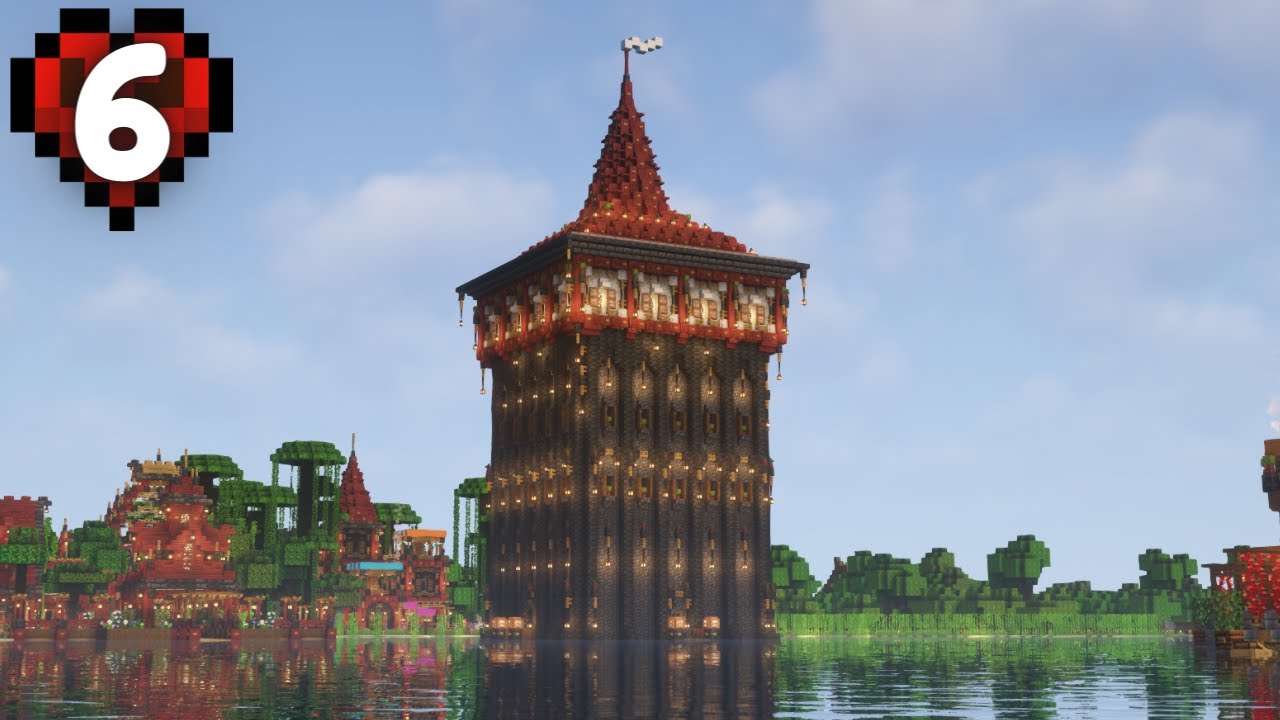 Minecraft 1.19 Hardcore Let's Play: Giant Mob/Exp Farm! Episode 6 - YouTube