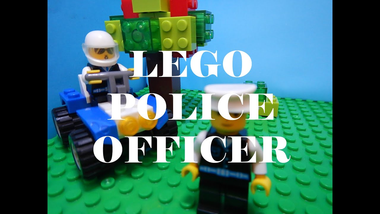 LEGO Police Officer (Lip Sync Test) - YouTube
