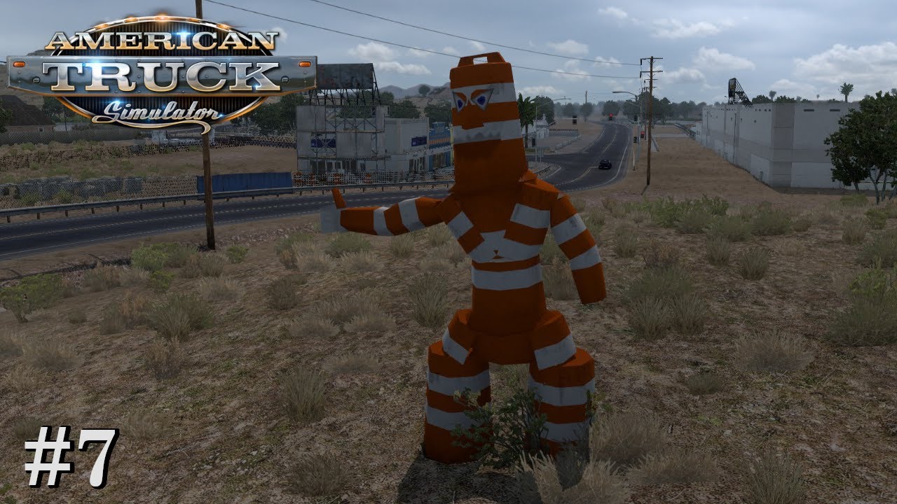 Pylon Man - American Truck Simulator - 7 - YouTube