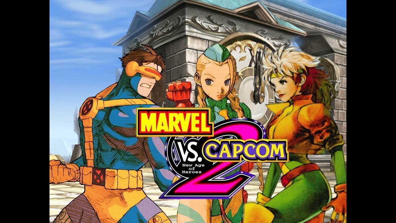 MVC2 Arcade Cammy/Cyclops/Rogue - YouTube