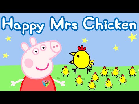 Peppa and George are playing Happy Mrs. Chicken - Peppa Pig: Happy Mrs ...