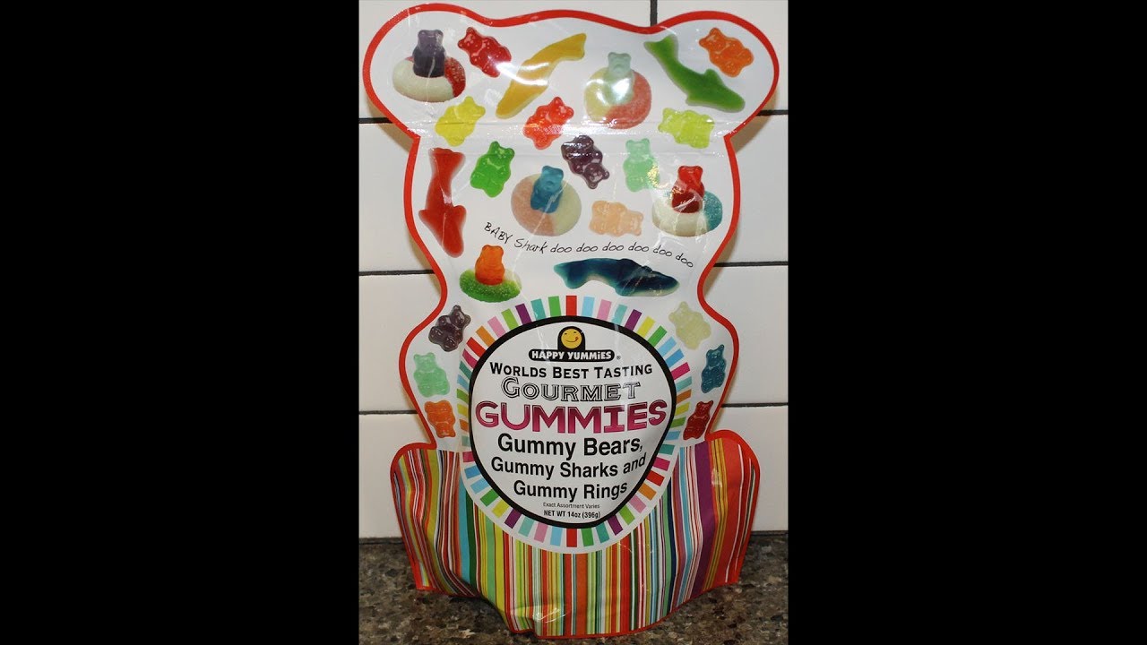 Happy Yummies Worlds Best Tasting Gummies: Gummy Bears, Gummy Sharks ...