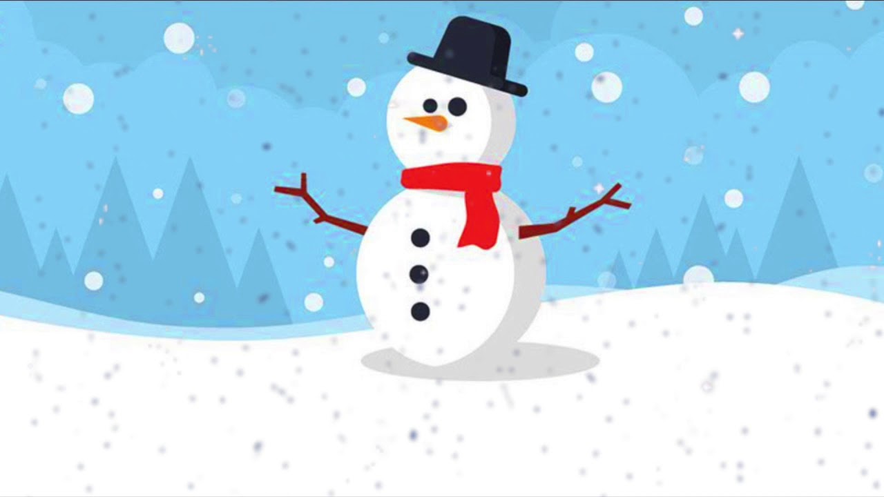 Five little Snowmen | Snowman Cartoon Videos For Babies | Nursery ...