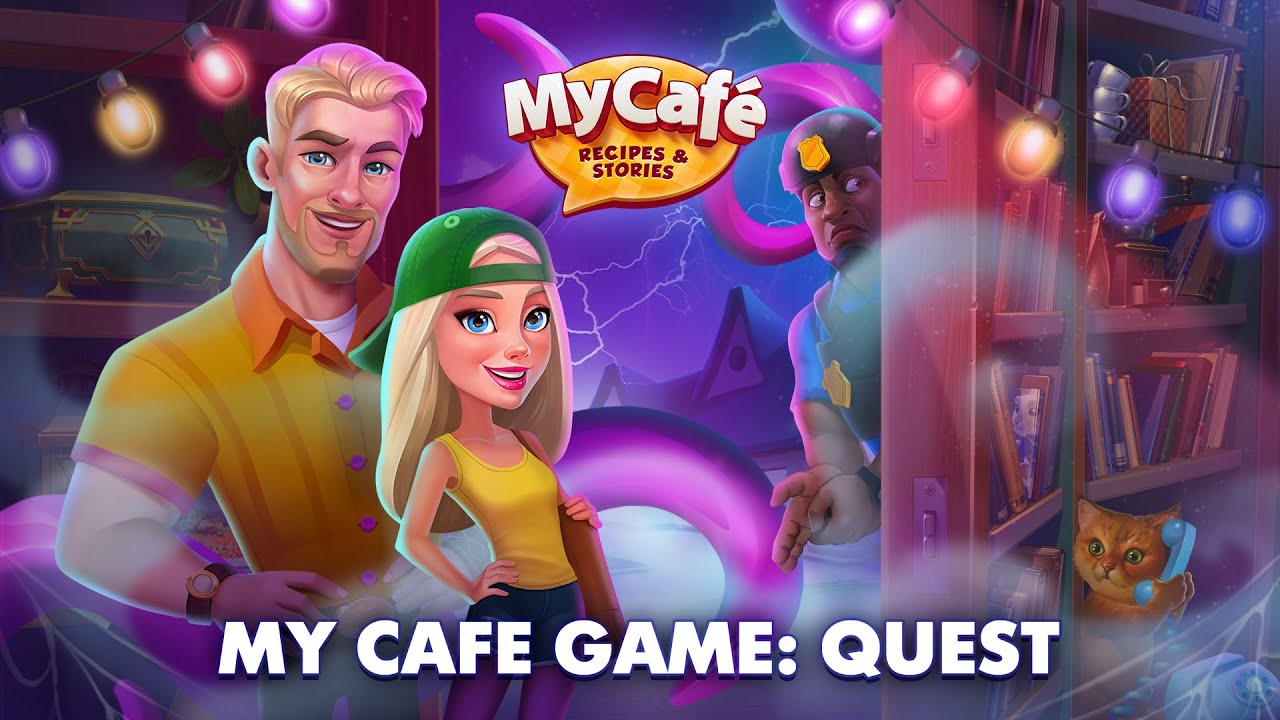 My Cafe Game: Quest with Chloe and Max - YouTube