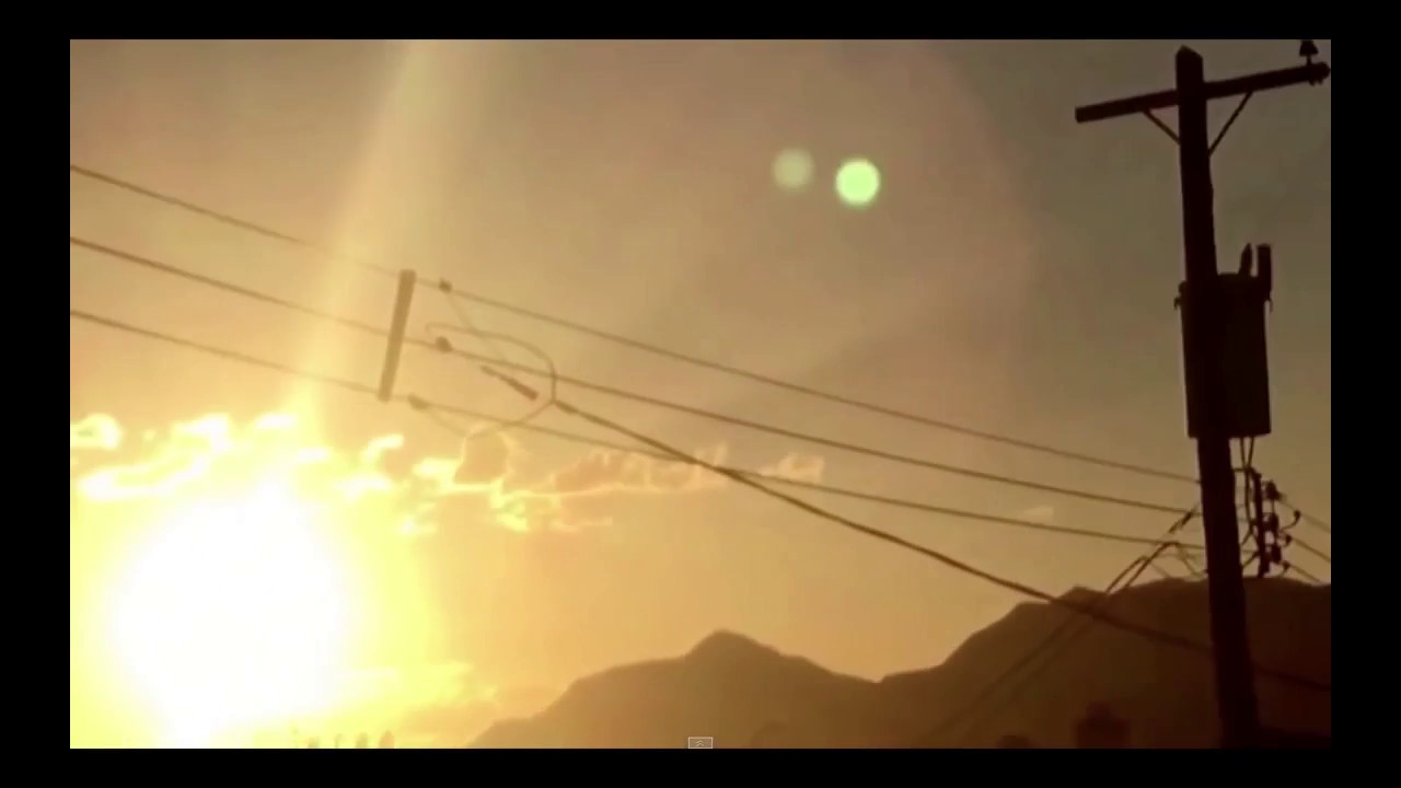 Great Footage showing TWO SUNS in sunset Worldwide Footages Incoming ...