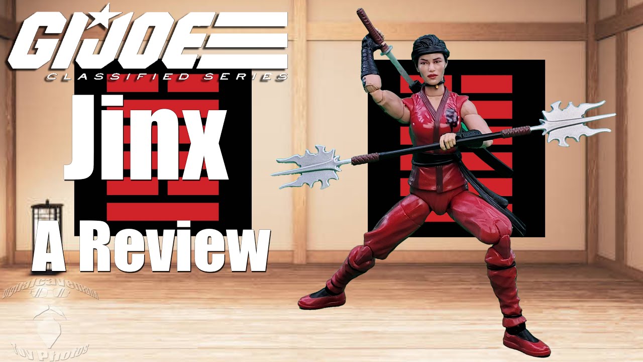 Jinx || A G.I. Joe Classified Series Review - YouTube