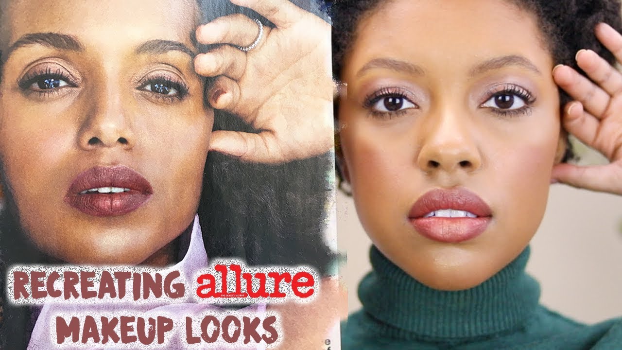allure MAGAZINE MAKEUP RECREATION | EVERYDAY MAKEUP ROUTINE - YouTube