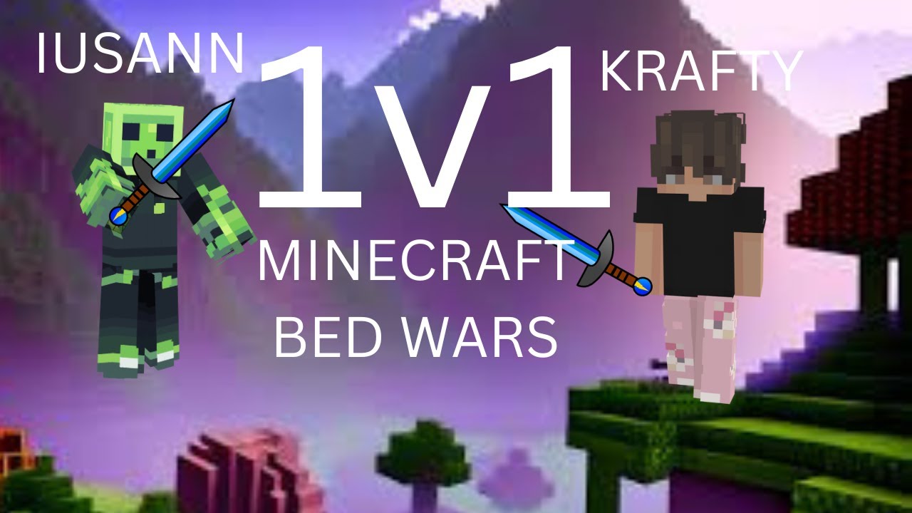 AM DAT 1V1 CU @Iusannescu | MINECRAFT BED WARS 2 - YouTube