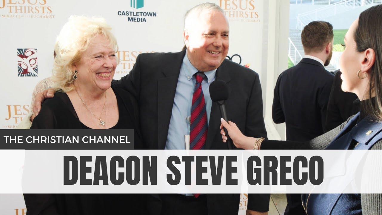 Deacon Steve Greco's exclusive Red Carpet interview - YouTube