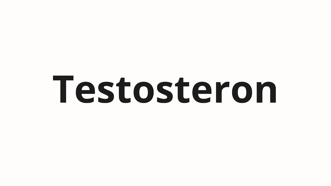 How to pronounce Testosteron | Тестостерон (Testosterone in Russian ...
