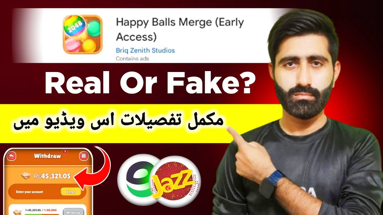 Happy Balls Merge Withdrawal || Happy Balls Merge Real Or Fake || Happy ...