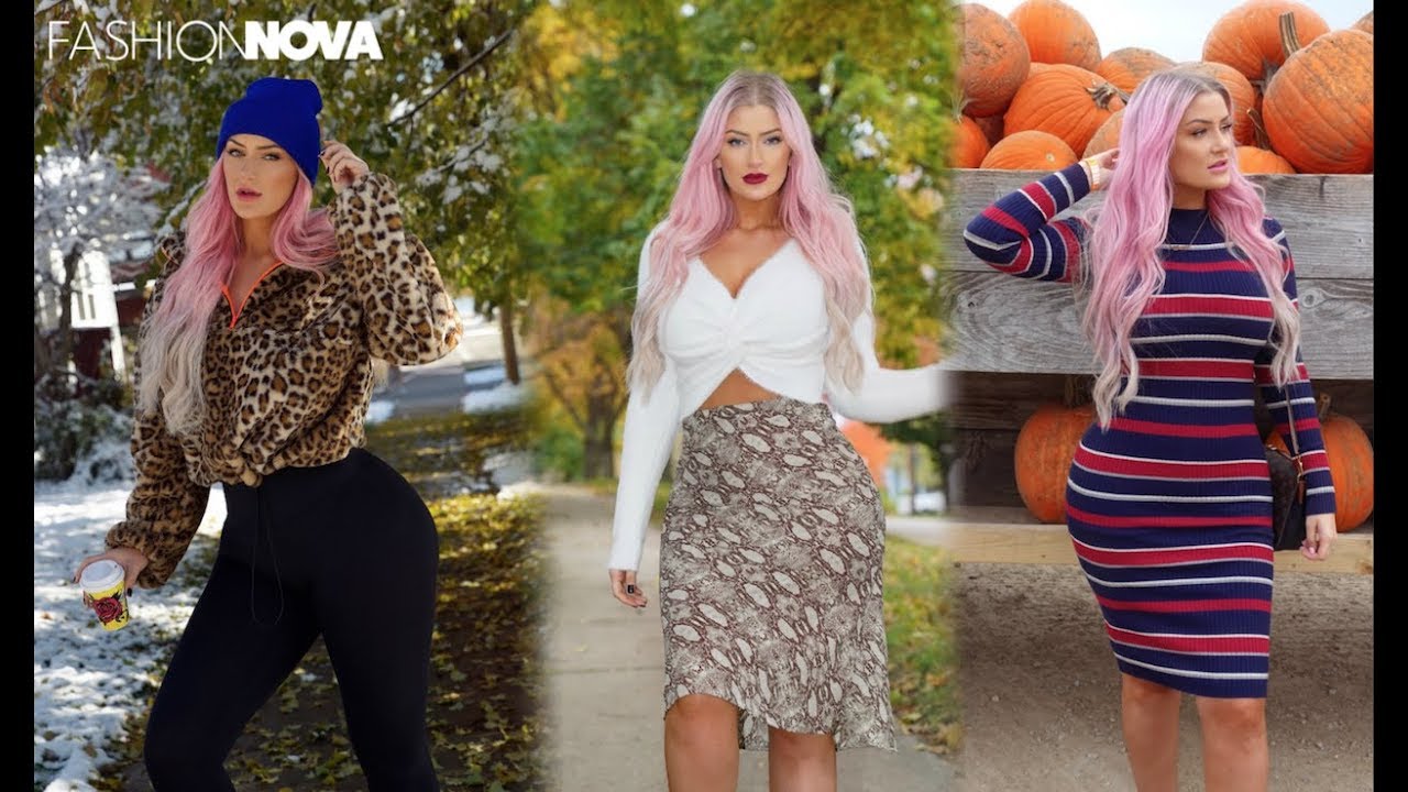 I FINALLY TRIED IT! 😻 FALL TRENDS TRY ON HAUL 🍂 FASHION NOVA 2019 - YouTube