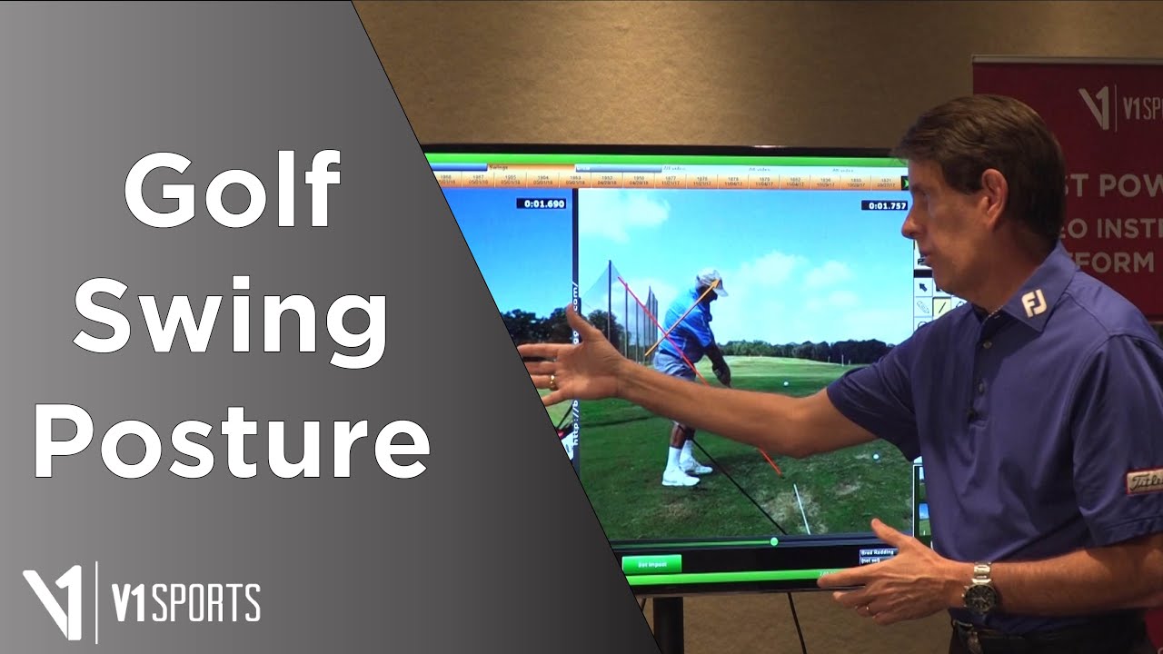 Golf Pro Tutorial: Golf Swing Posture Video Analysis with PGA Pro Brad ...