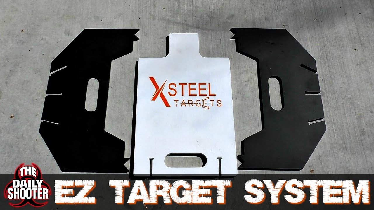 XSteel Targets EZ Target System AR500 Steel Made Affordable - YouTube