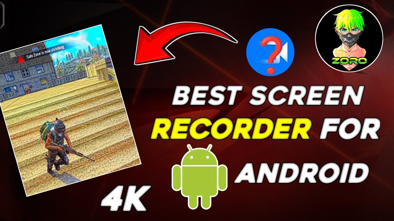 Best screen recorder | mobile screen recorder | Zoro FF screen recorder ...