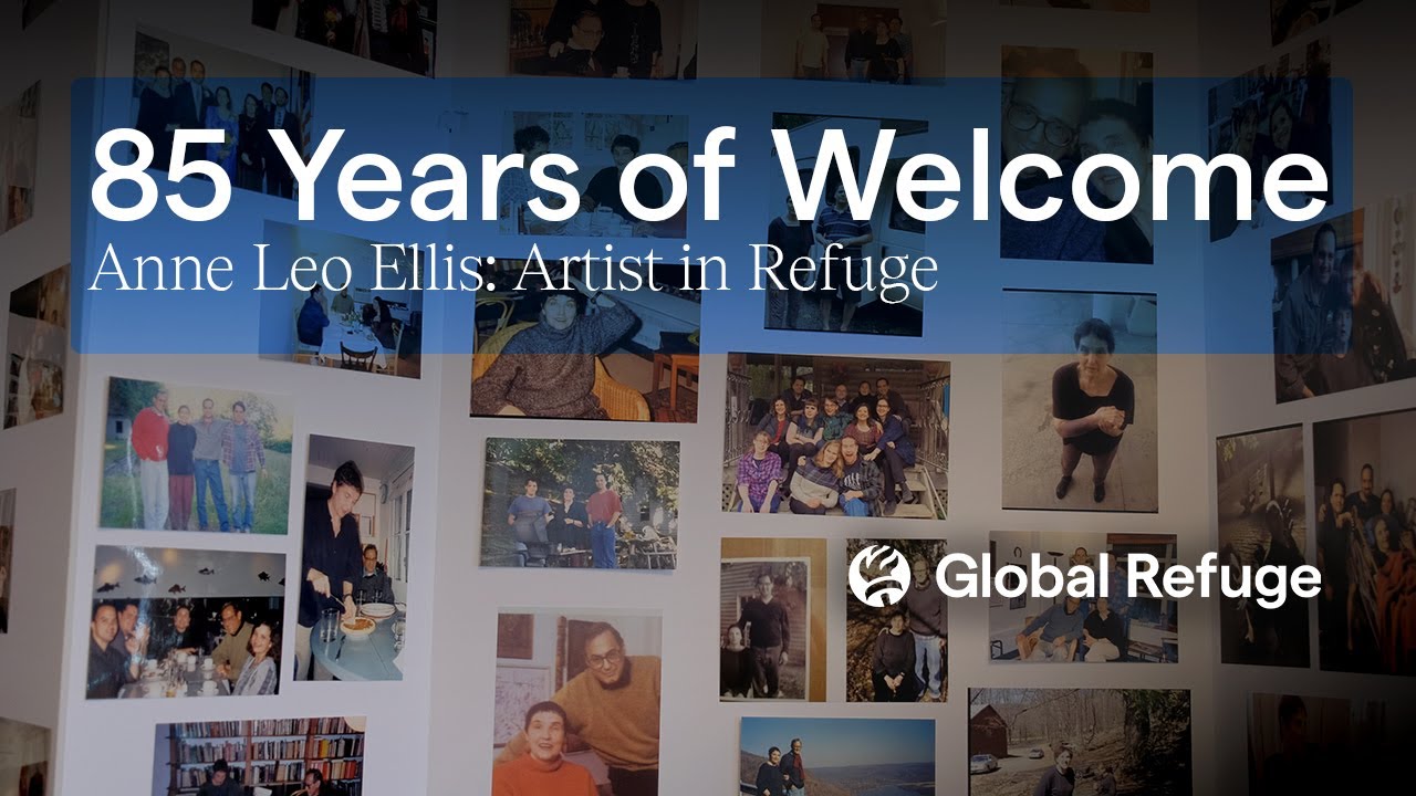 85 Years of Welcome | Anne Leo Ellis: Artist in Refuge - YouTube