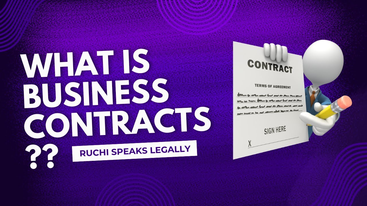 What is a Contract ??? | Means and Types of contracts #contract #legal ...