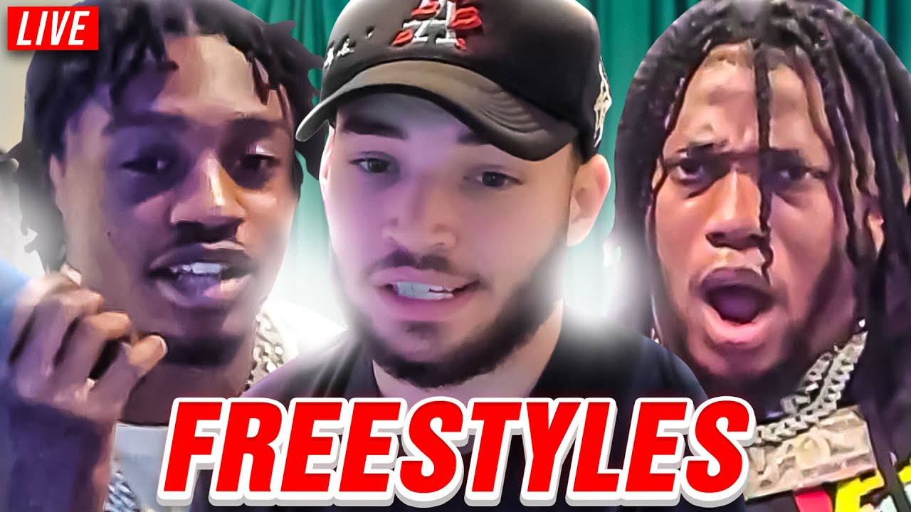 Adin Ross Freestyle Compilation! Ft. ZIAS, LIL TJAY, AMP - YouTube