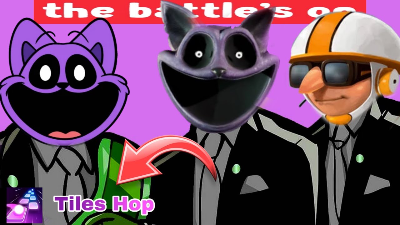 Tiles Hop Despicable Me 4 Poppy Playtime Coffin Dance - YouTube