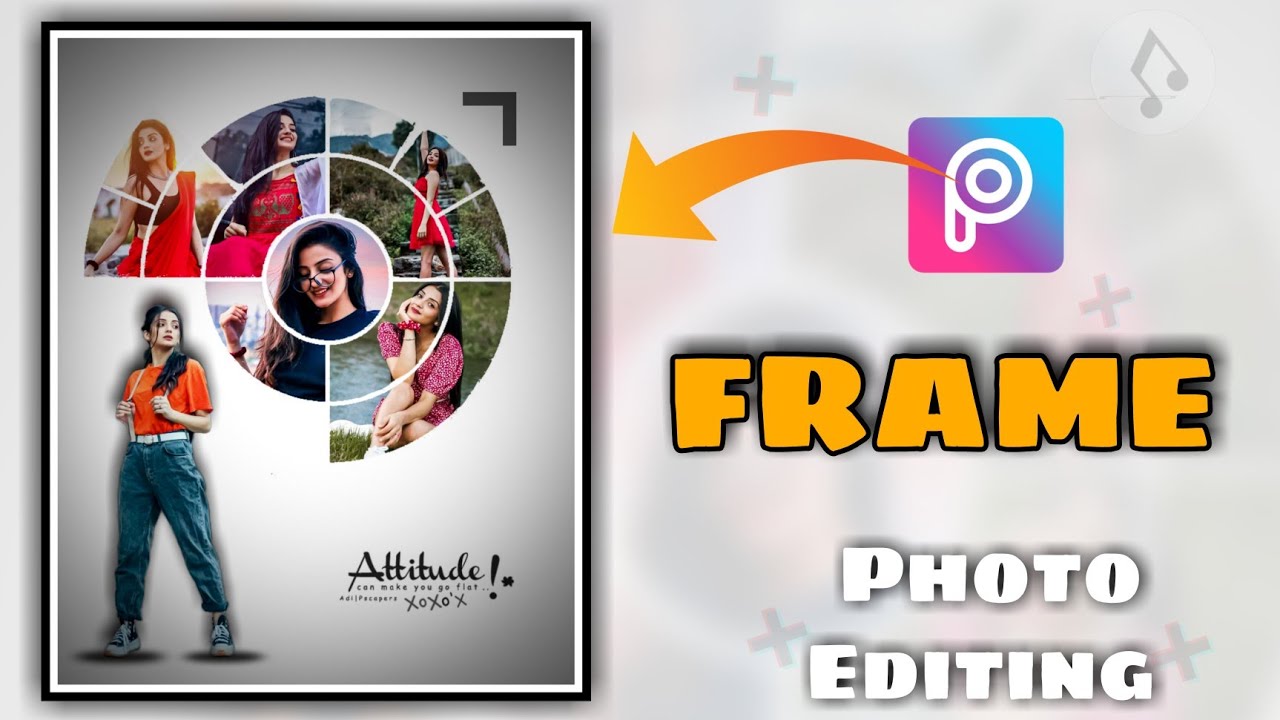 Picsart Unique Photo Frame Editing || Picsart New Frame Photo Editing ...