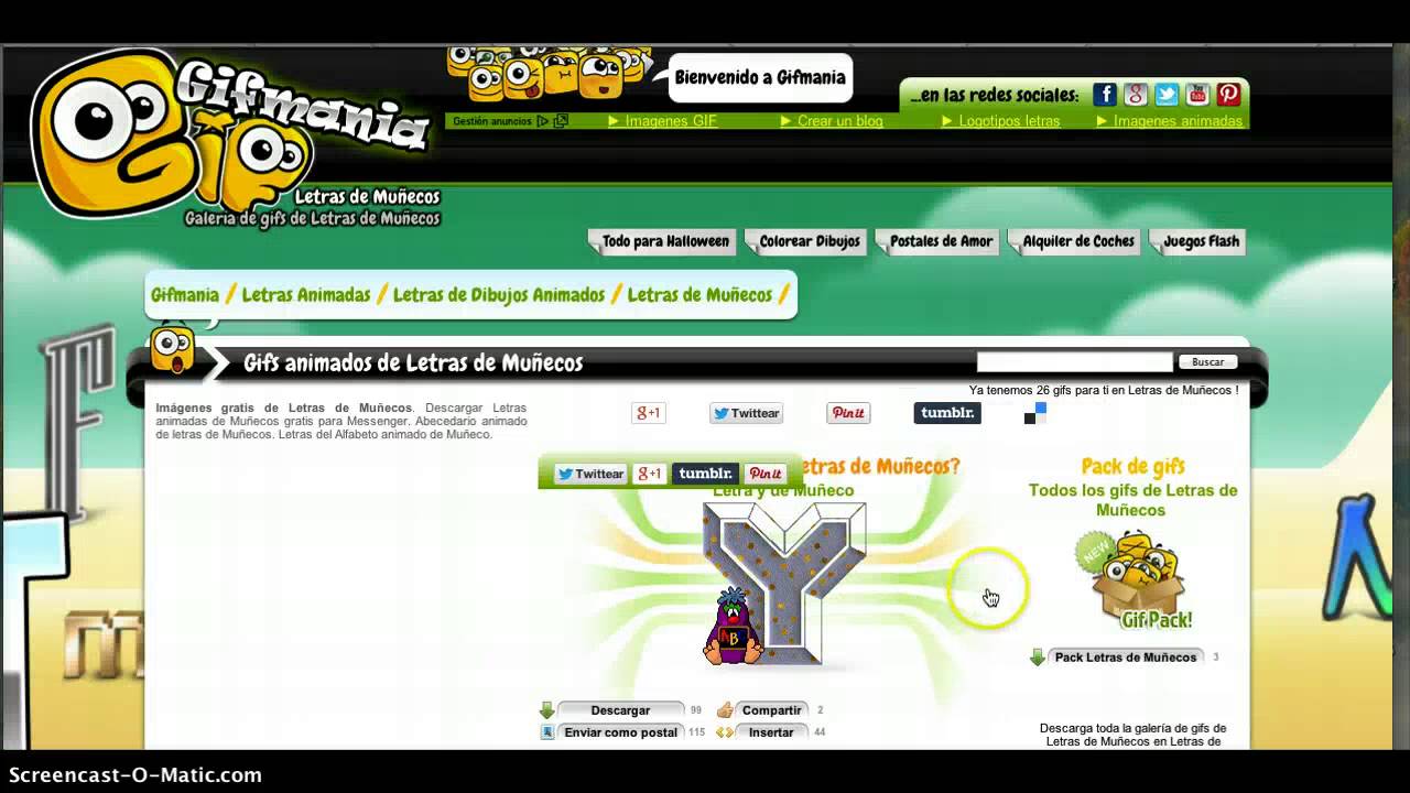 Insertar gifs animados en Blogger - YouTube