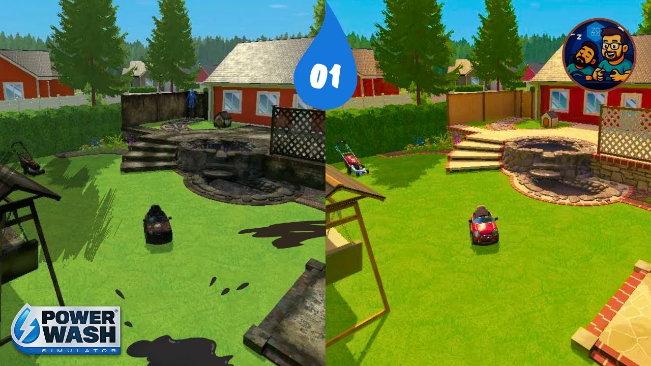Backyard Transformation | PowerWash Simulator | No Commentary - YouTube