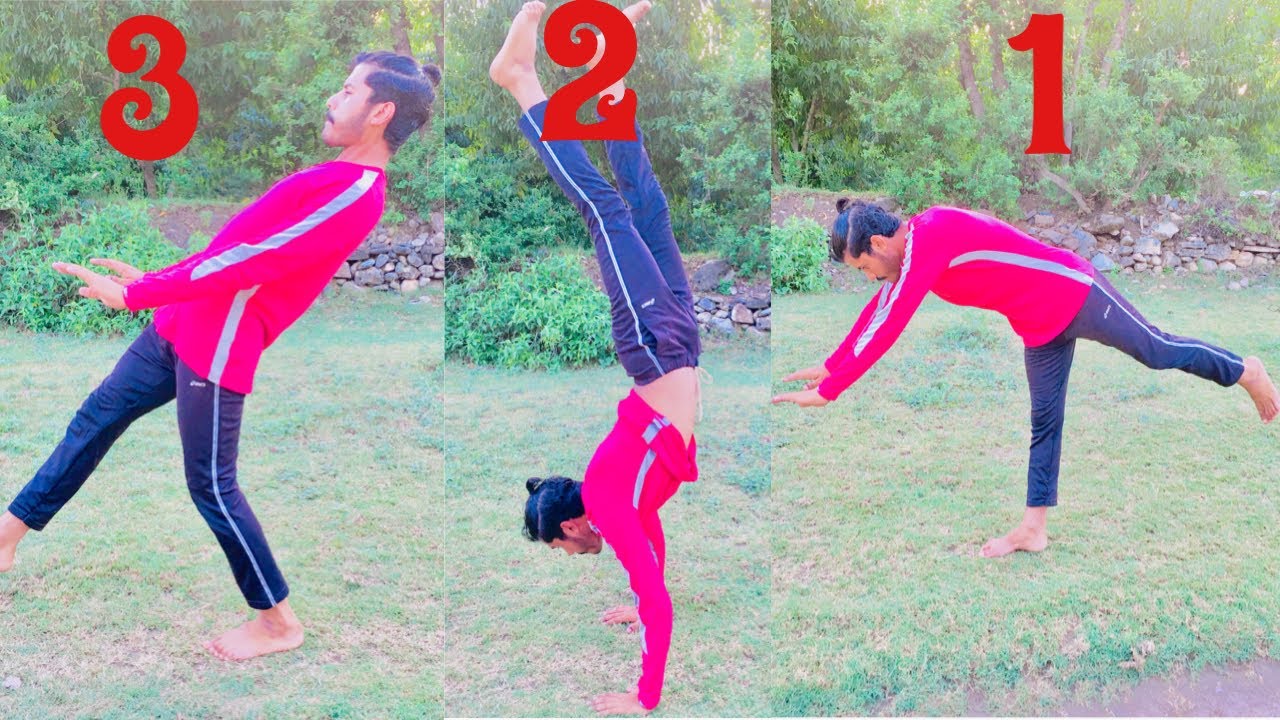 How to front hand spring || learn front hand spring in easy 5 steps ...