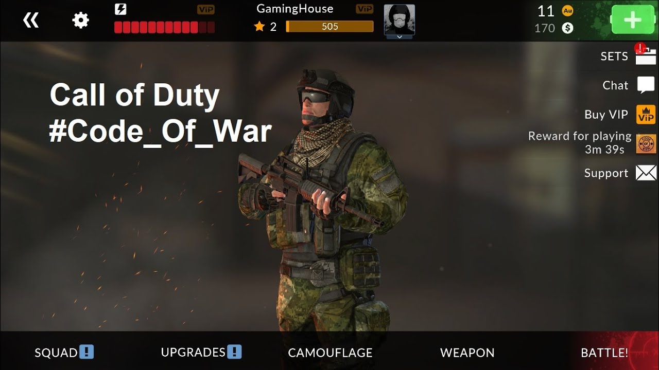 Code of War || The Best and Intersting Game || Gaming House - YouTube