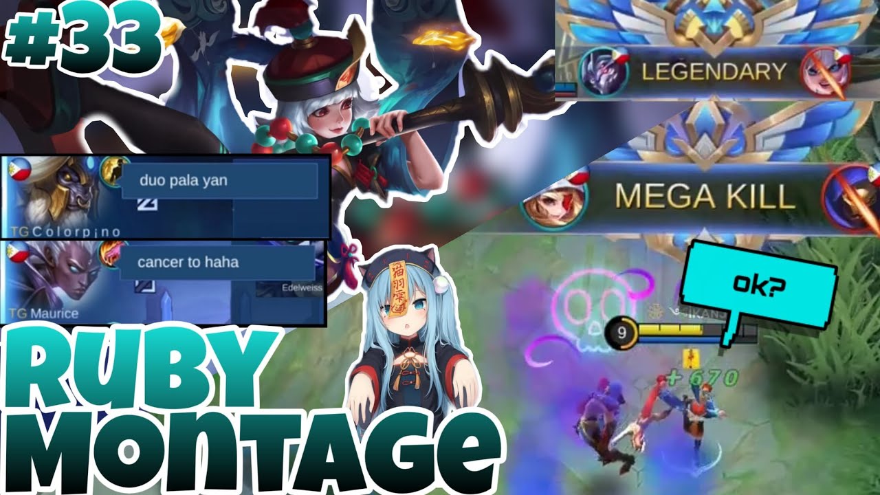 Ruby Montage #33 // Zhask & Ruby are Cancer? // MLBB√ - YouTube
