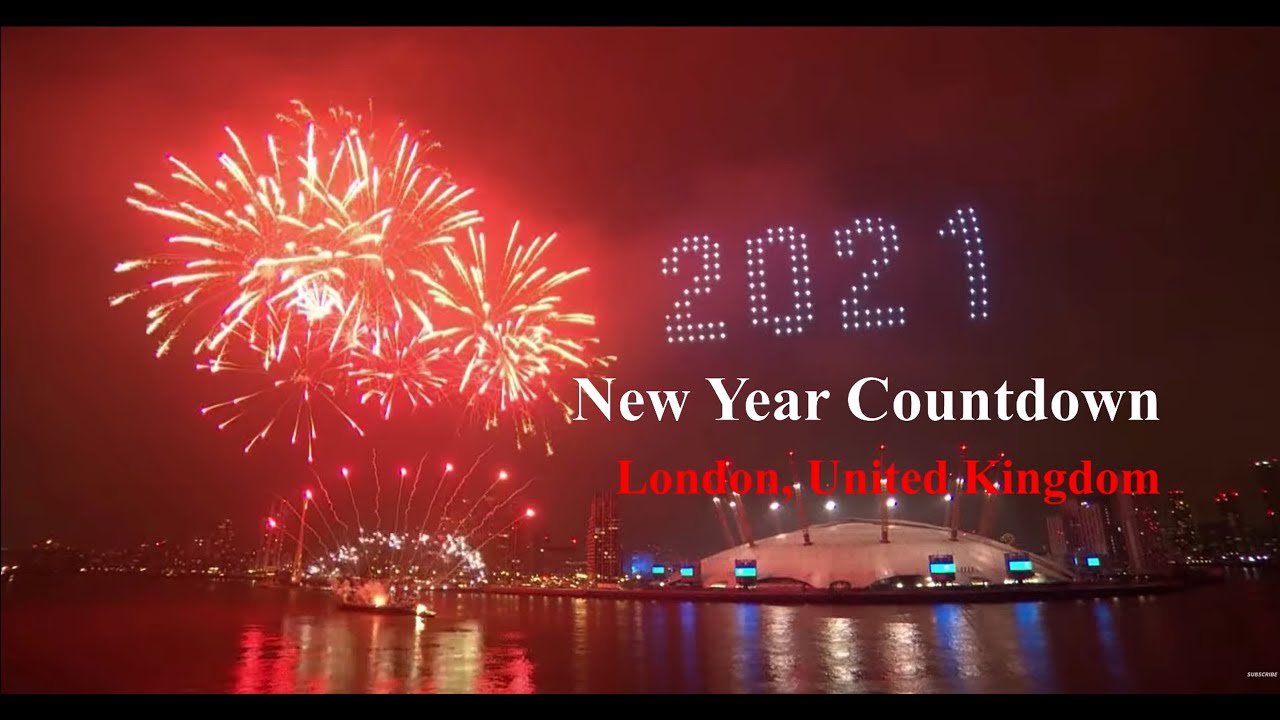 London New Year Countdown & Fireworks 2021 - YouTube