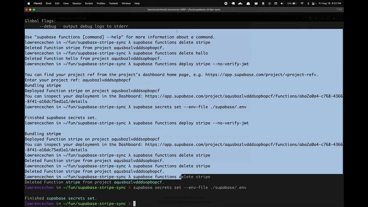 How to sync Stripe data to Supabase - YouTube