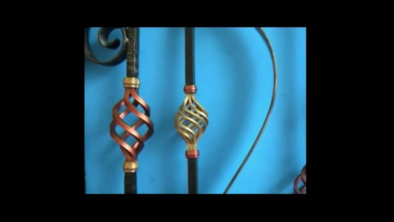 Wrought Iron Metal Twisting machine - YouTube