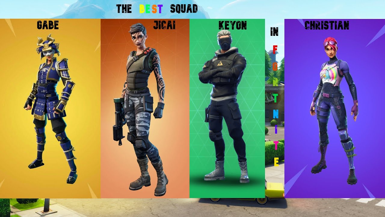 The Best Squad in Fortnite Battle Royale - YouTube