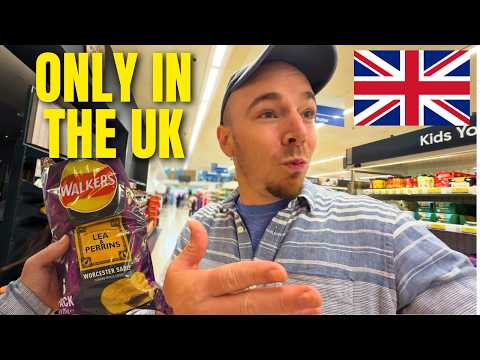 Shocked by grocery prices in the UK! (British Supermarket Tour) 🇬🇧