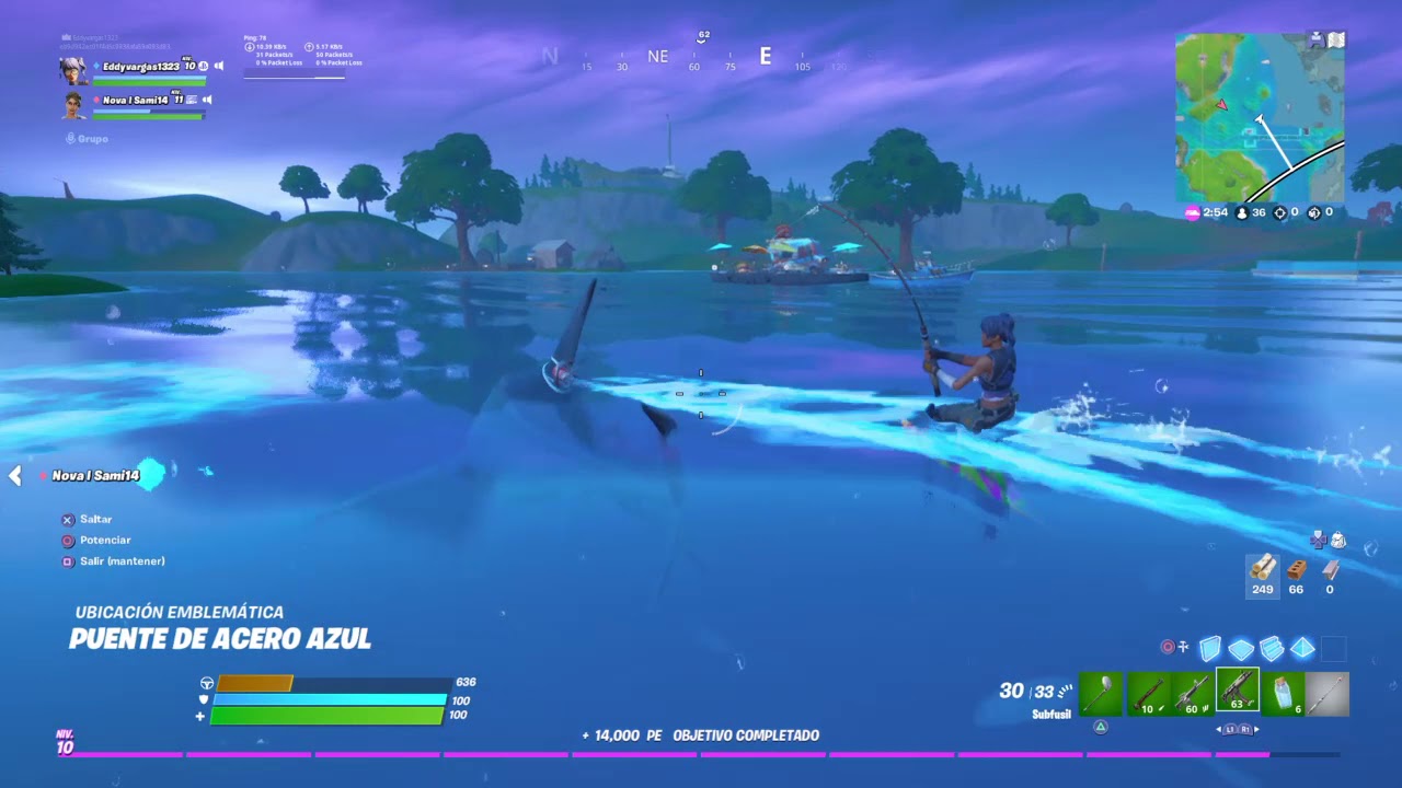 Tiburón en Fortnite 🦈 - YouTube