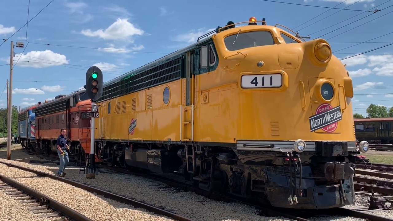Illinois Railway Museum: Diesel Days - YouTube