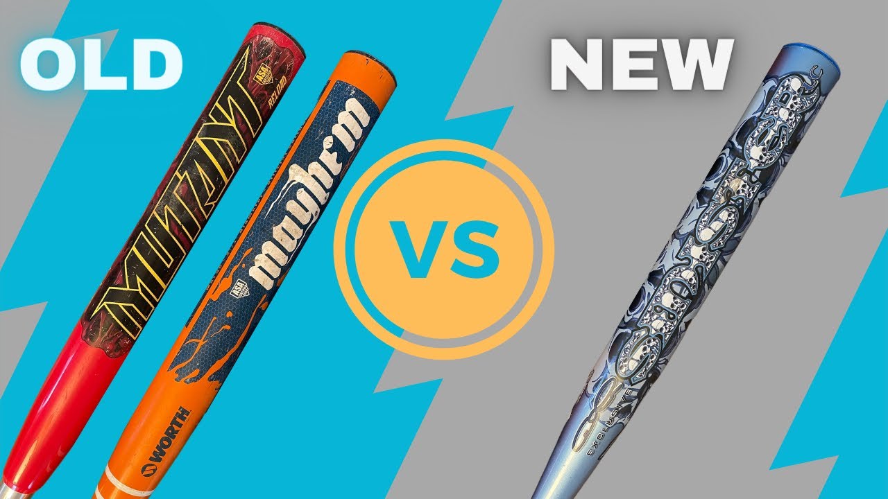 COMPARISON–Old tech bats vs. newer tech: Worth Mayhem vs. Worth Mutant ...