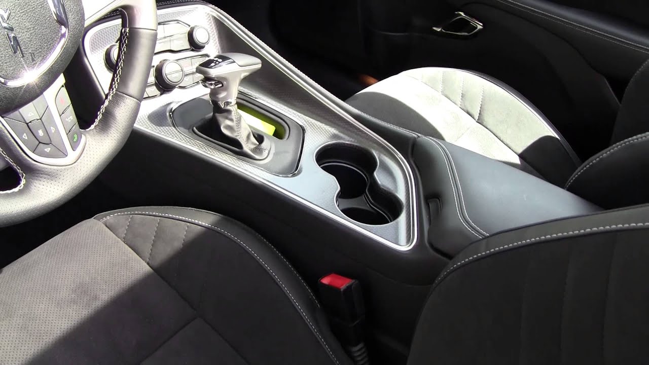 2015 Dodge Challenger Hellcat Interior Overview - YouTube