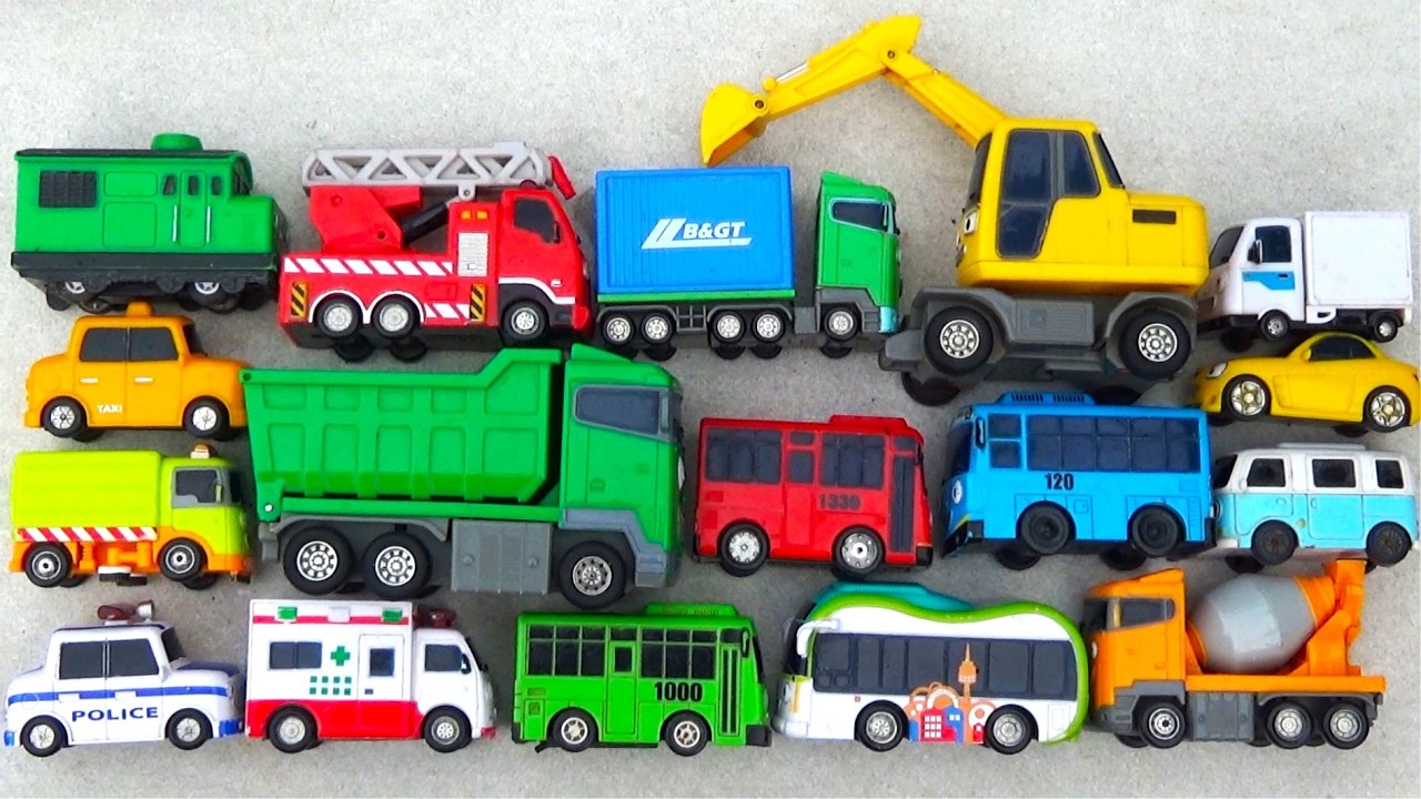 Tayo the Little Bus, Lani, Gani, Frank, Alice, Big. Poco, Ruby - YouTube