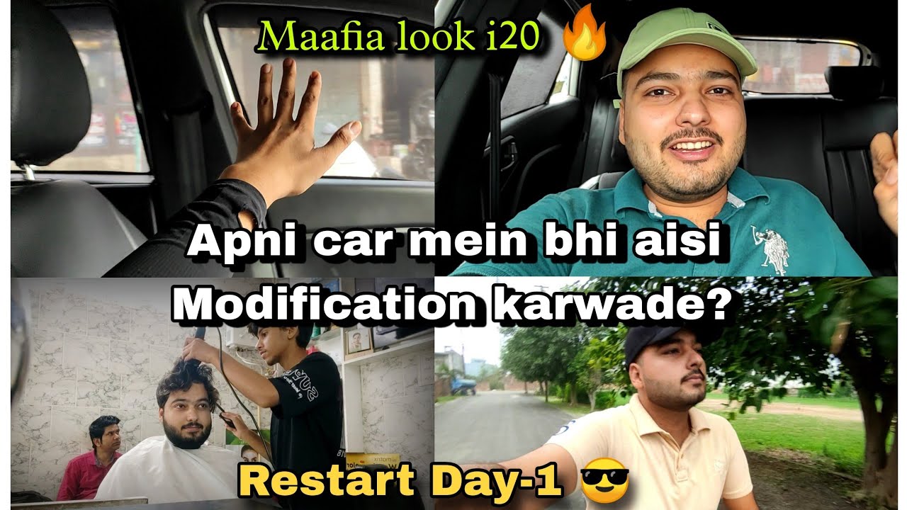 Maafia Look i20 || Apni car bhi aisi Modified karde? || Restart Day1 ...