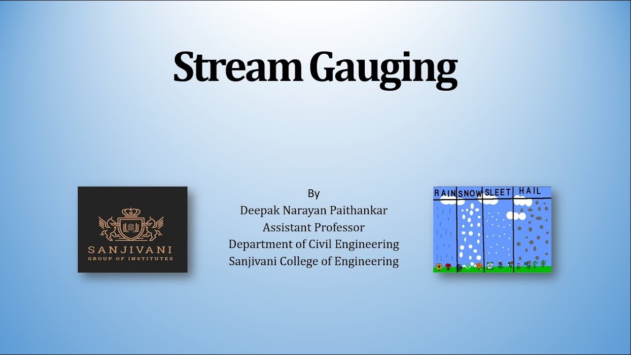 Stream Gauging - YouTube