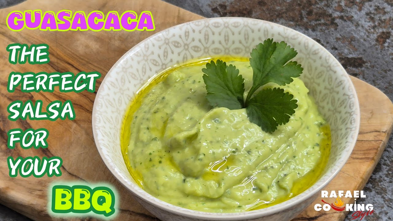 THE BEST SAUCE FOR YOUR BBQ | GUASACACA THE VENEZUELAN SALSA - YouTube