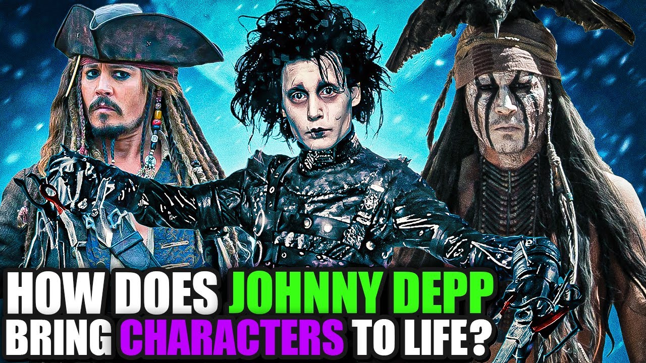 The Magic of Johnny Depps Unforgettable Movie Characters! - YouTube
