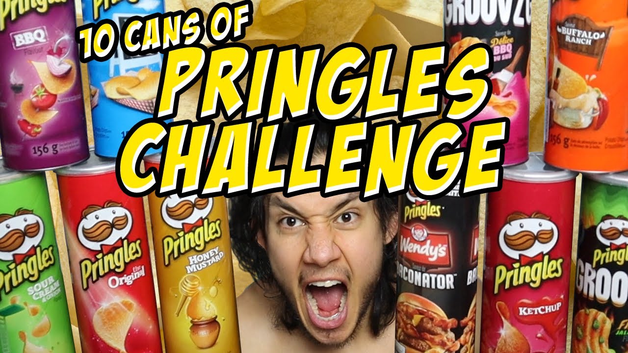THE 10 CANS OF PRINGLES CHALLENGE | 8000 CALORIES - YouTube