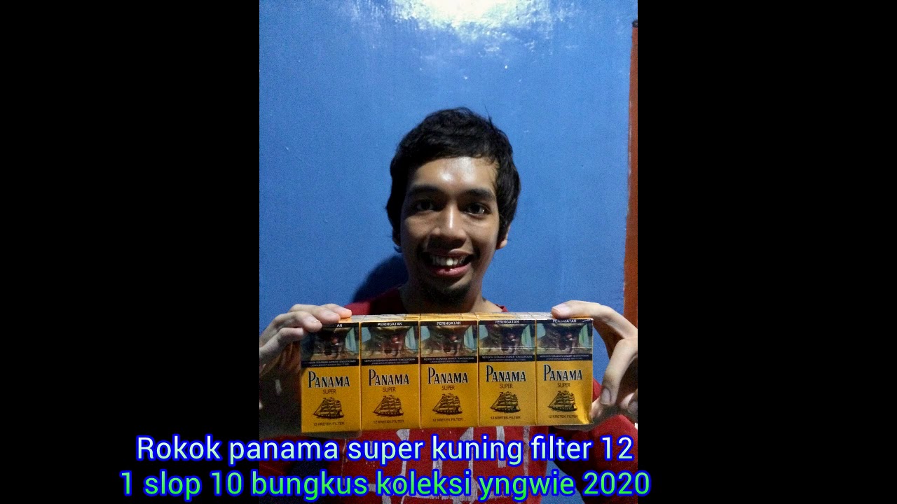Rokok panama super kuning filter 12 1 slop 10 bungkus koleksi yngwie ...