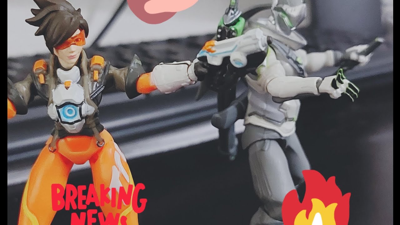 Overwatch 2 wave one funko Genji and Tracer - YouTube