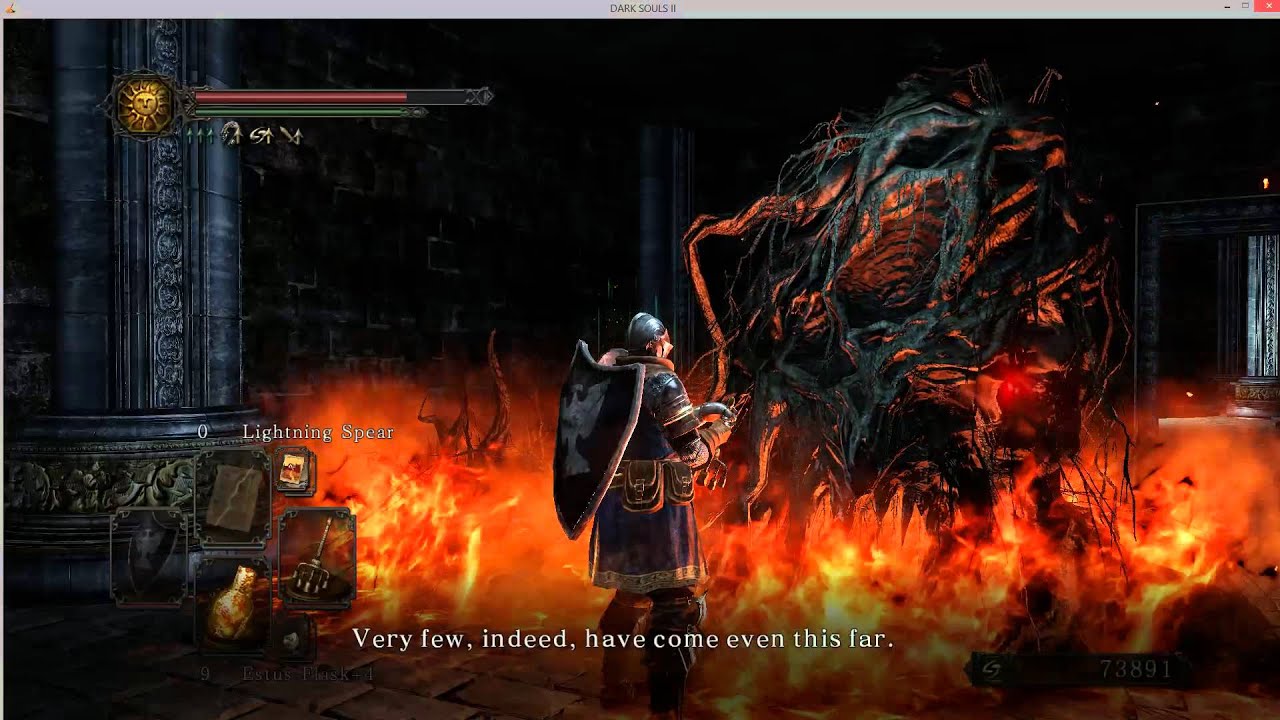Dark Souls 2 : Aldia, First Encounter - YouTube