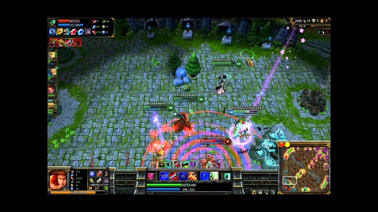 League of Legends - MF aram penta kill - YouTube