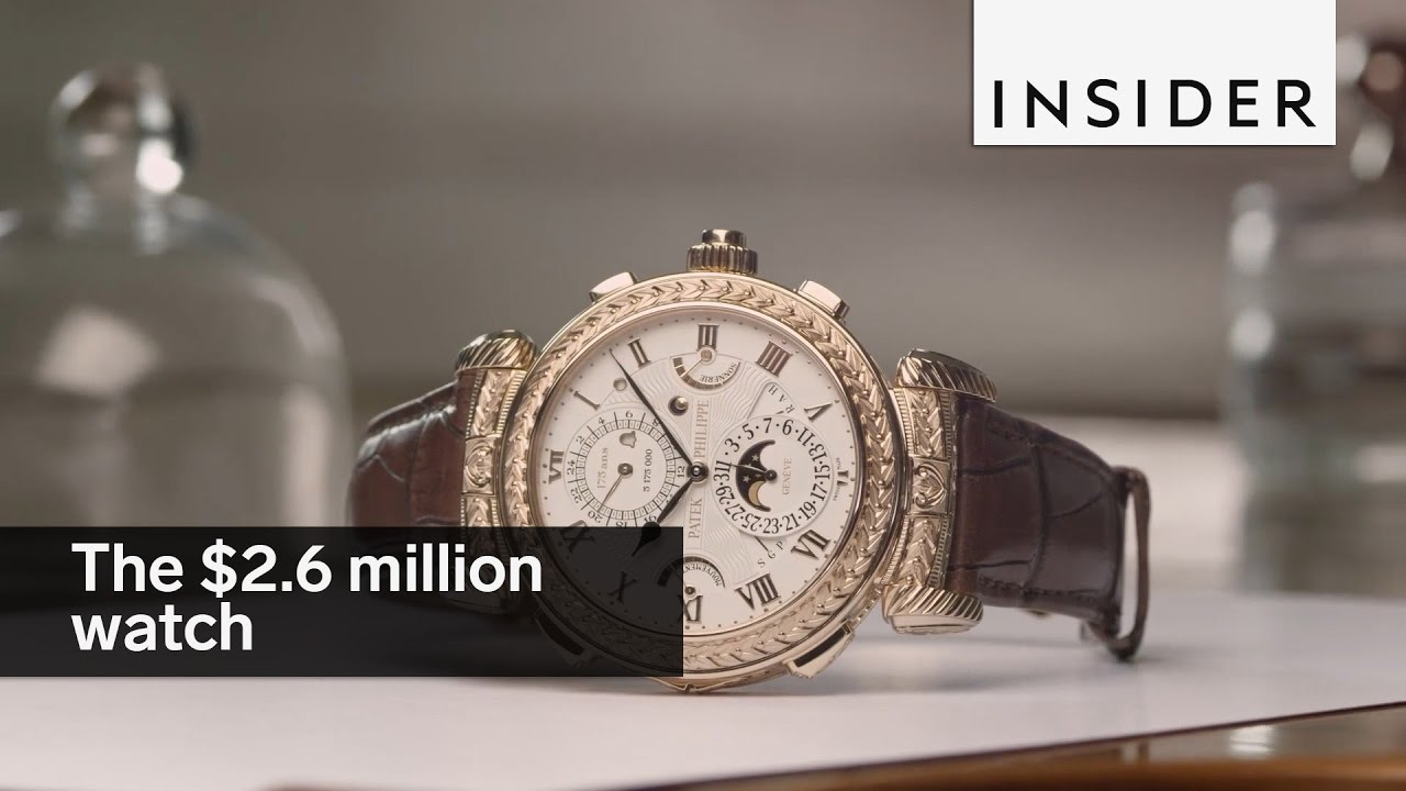 The $2.6 million watch - YouTube