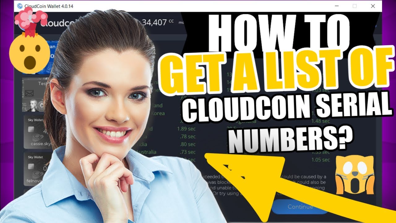 How To Get A List Of My Coin Serial Numbers YouTube How To Get A List Of My Coin Serial Numbers YouTube